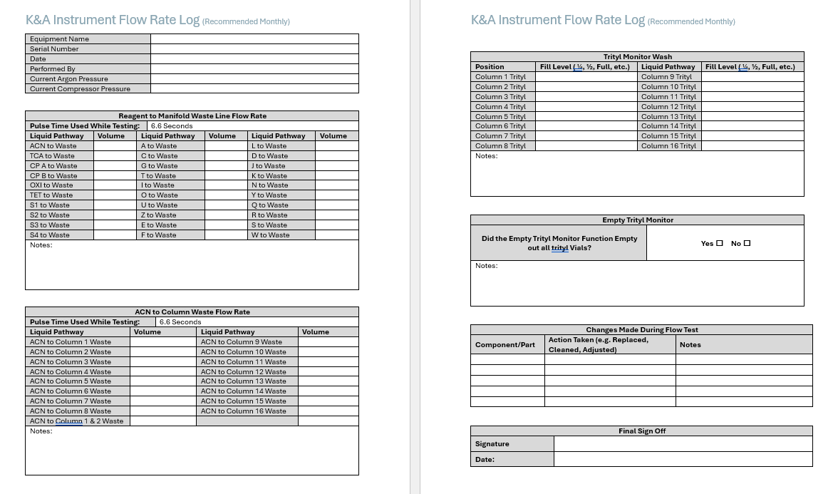 K&A - How to Perform a Flow Test